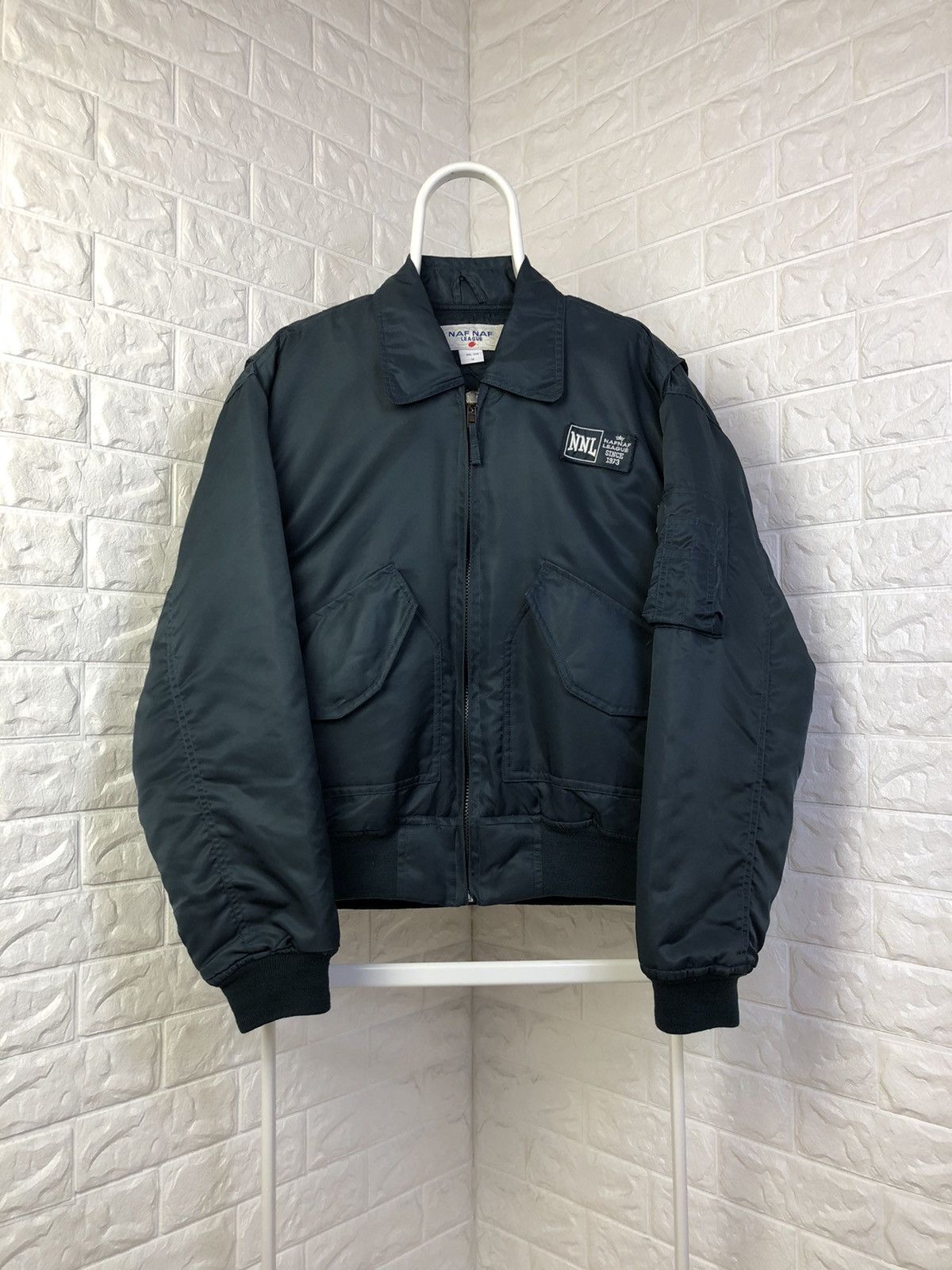 Vintage VINTAGE NAF NAF BOMBER JACKET NNL | Grailed