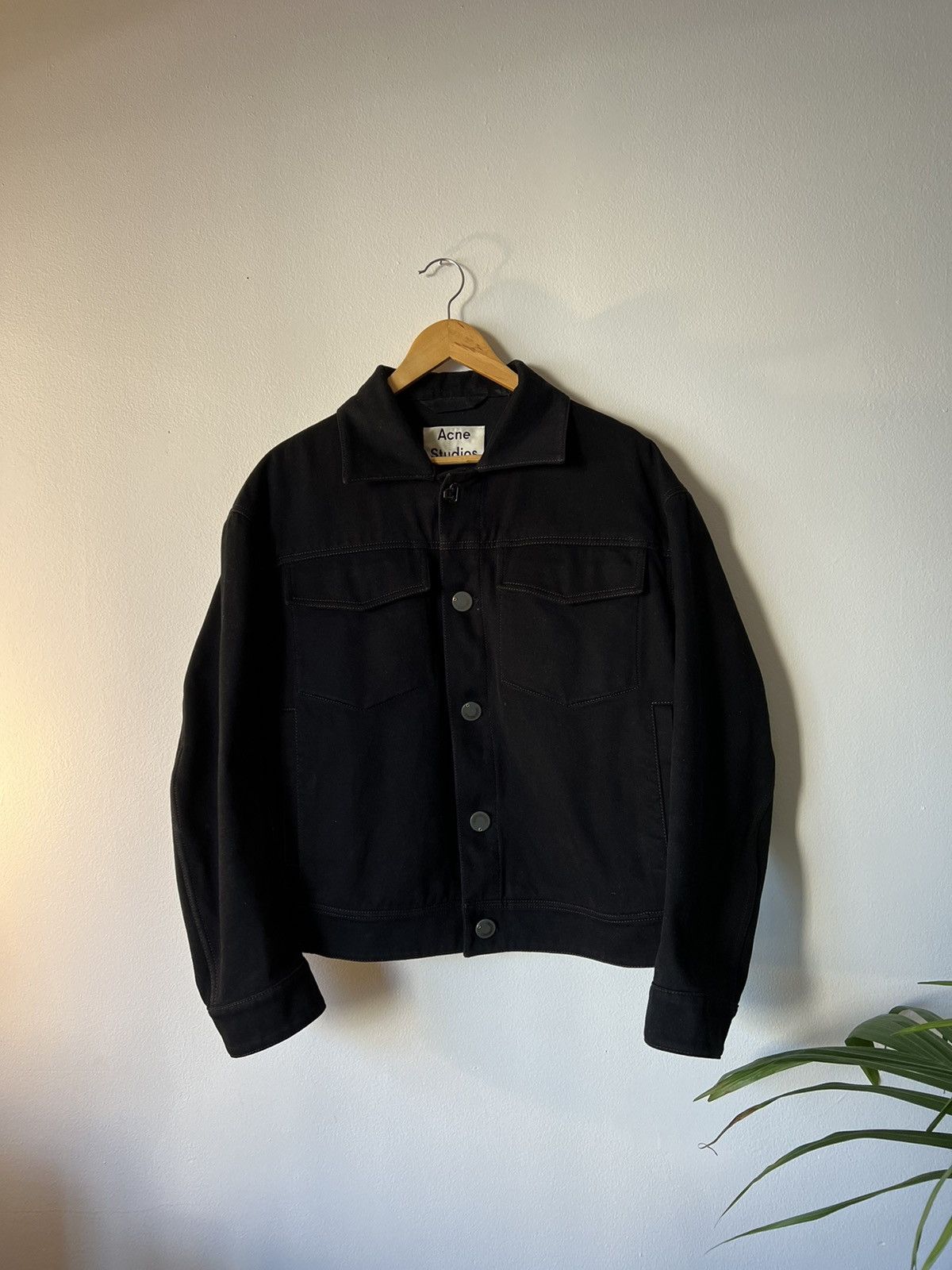 Acne Studios Boxy Fit Denim Trucker Jacket | Grailed