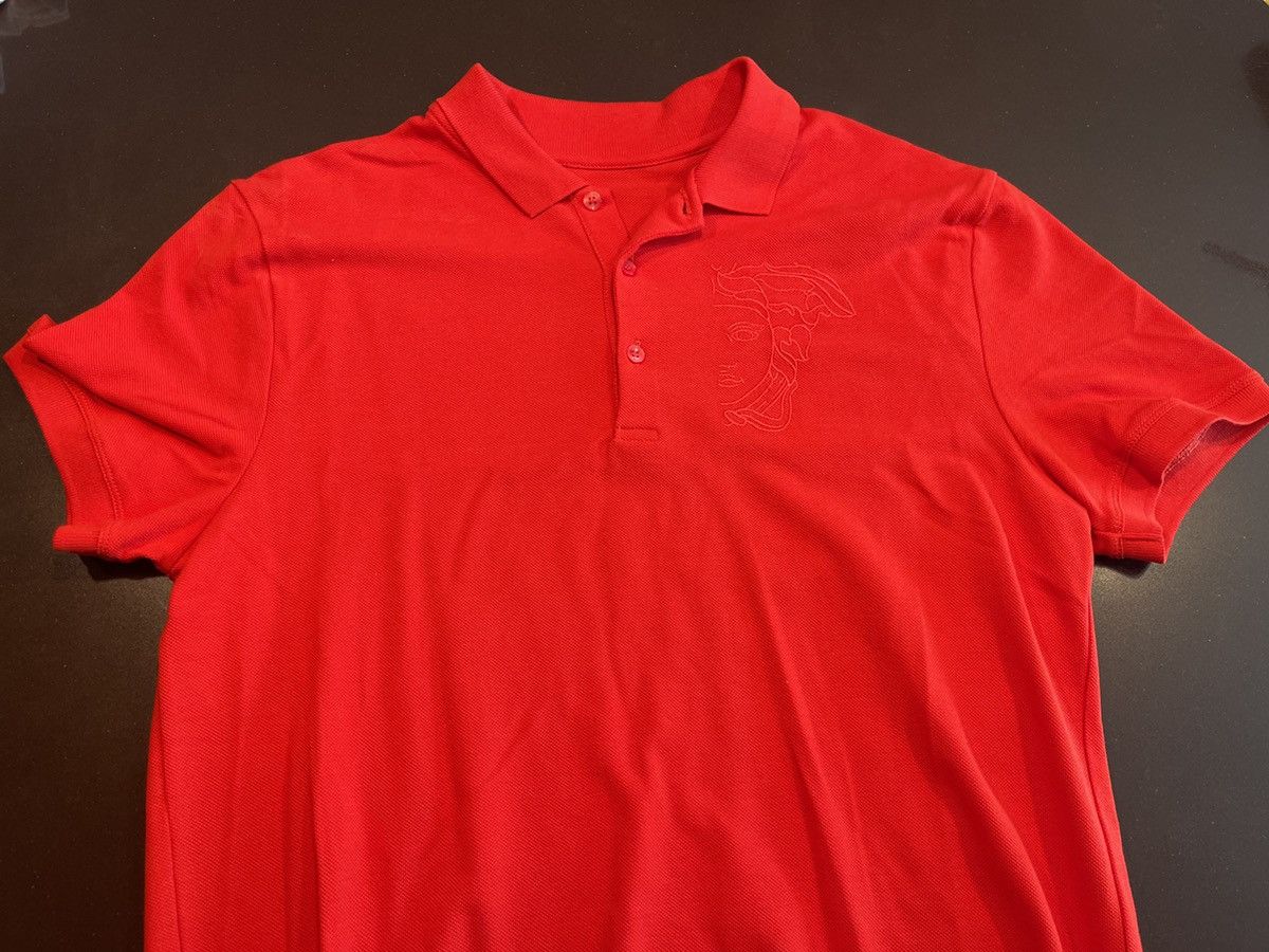 Versace Red Versace Polo | Grailed