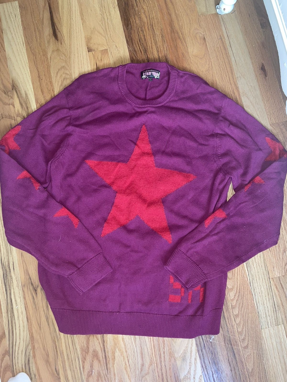 Stray Rats Stray Rats Star Sweater | Grailed