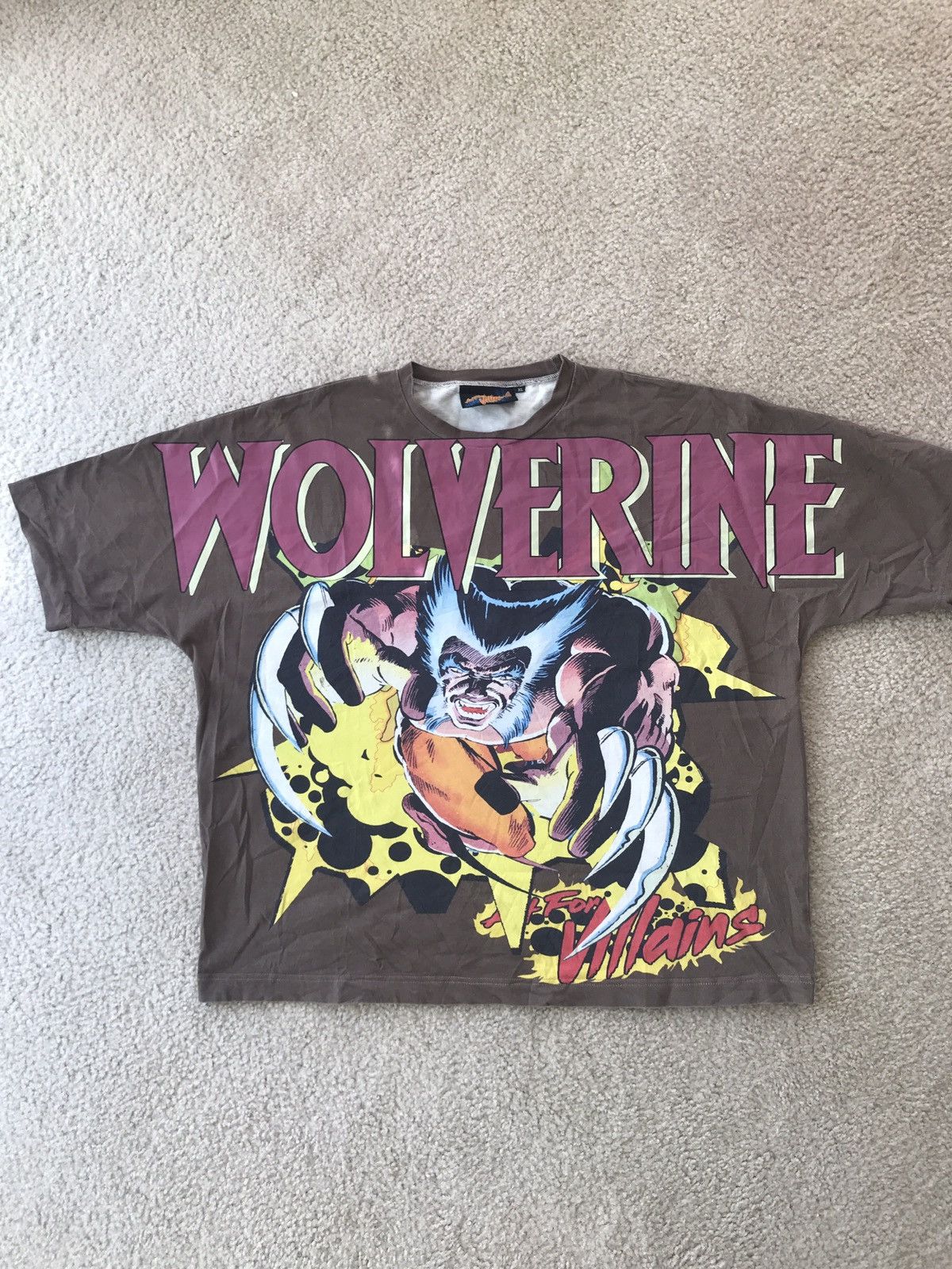Streetwear Art for Villains Wolverine Bootleg Tee | Grailed