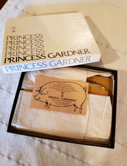 Vintage Antique Genuine Pig Skin Leather Wallet by Prince Gardner | Grailed