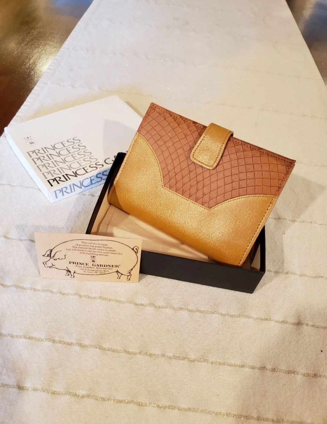 Vintage Antique Genuine Pig Skin Leather Wallet by Prince Gardner | Grailed