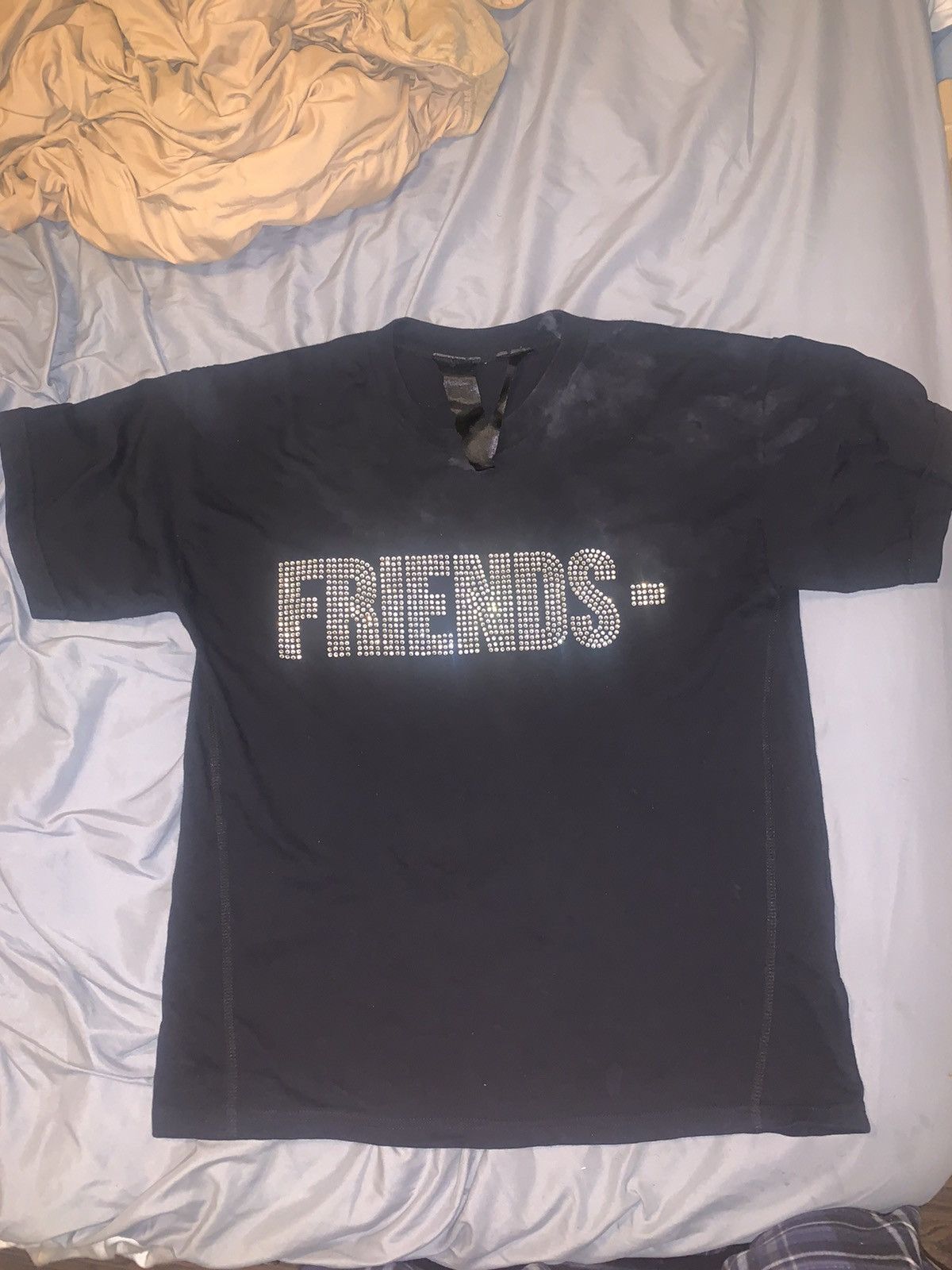 Vlone VLONE x Swarovski Rhinestone Friends Tee | Grailed