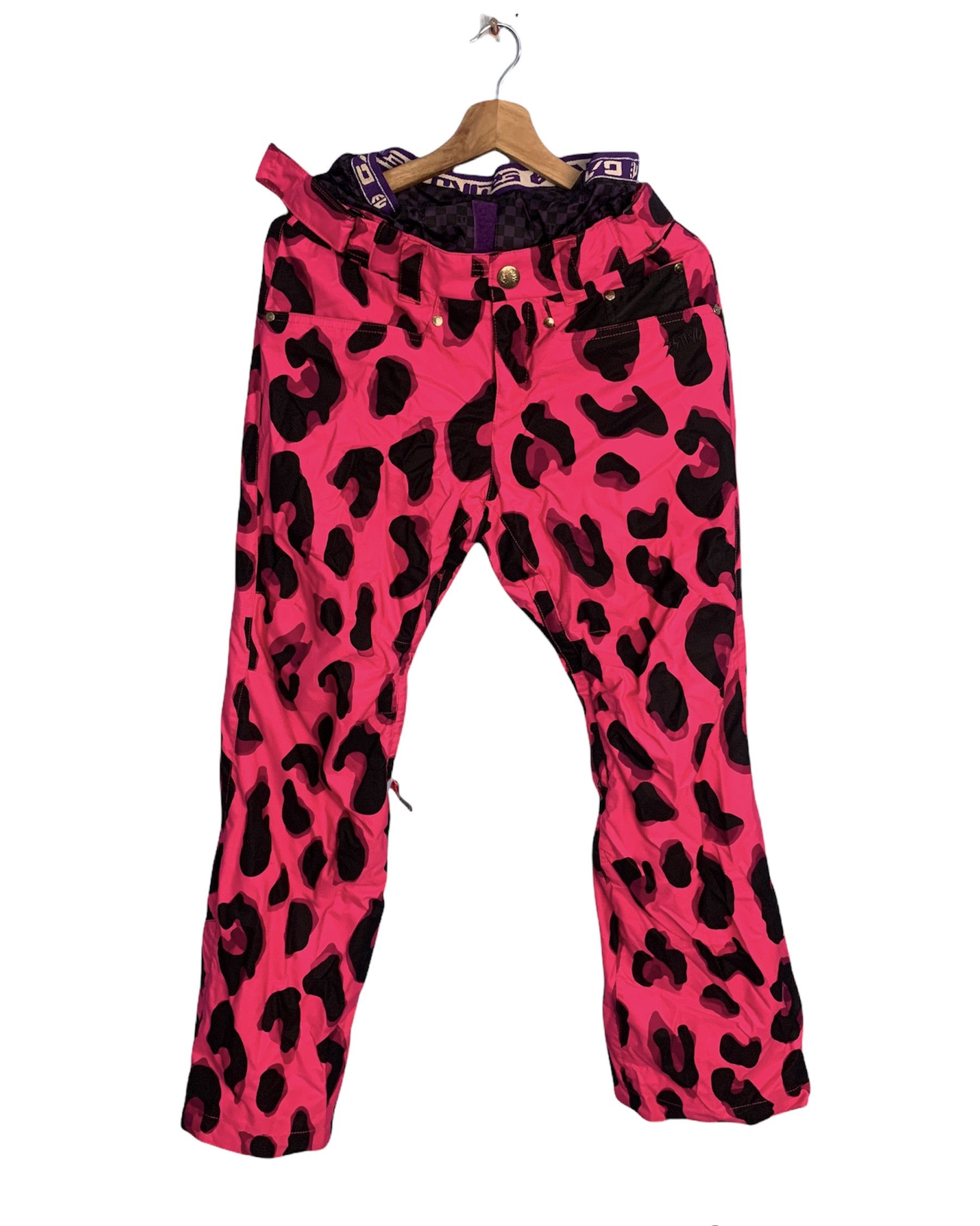 Japanese Brand Woman Leopard ski pants | Grailed
