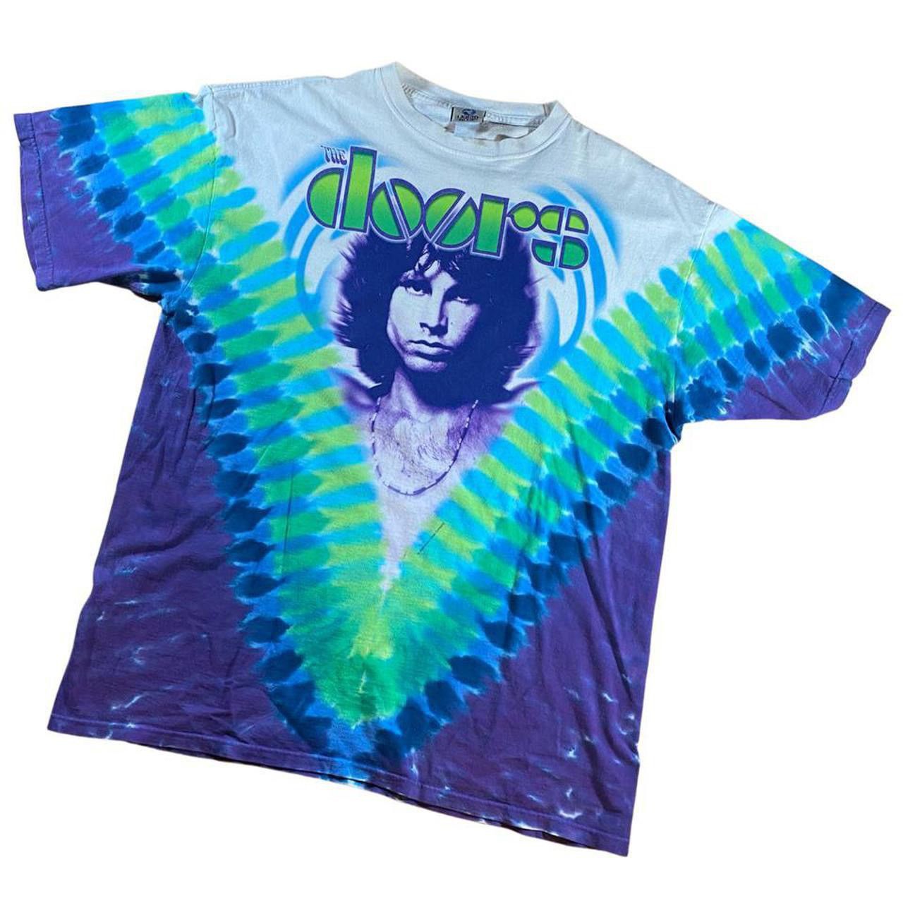 Vintage Vintage The Doors Jim Morrison Liquid Blue Oversized T Shirt ...