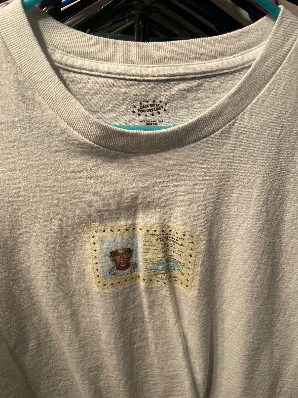 Tyler The Creator CMIYGL License Tee | Grailed