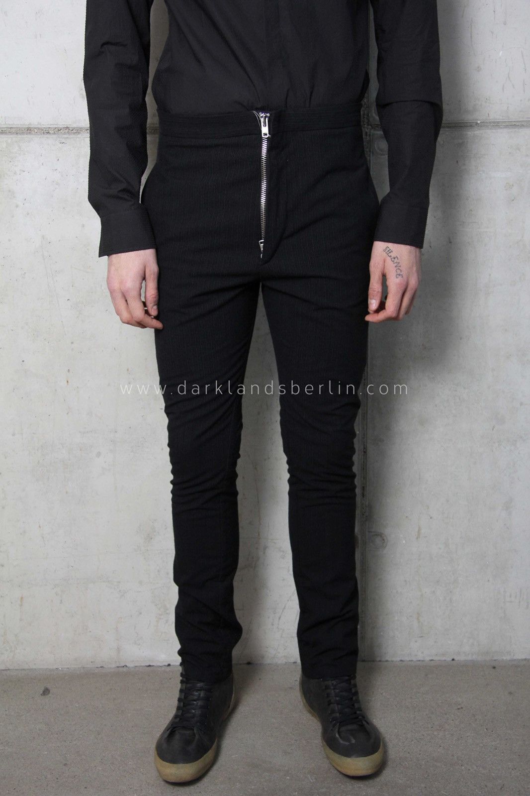 Deepti Open Fly Cotton/Wool pants | Grailed