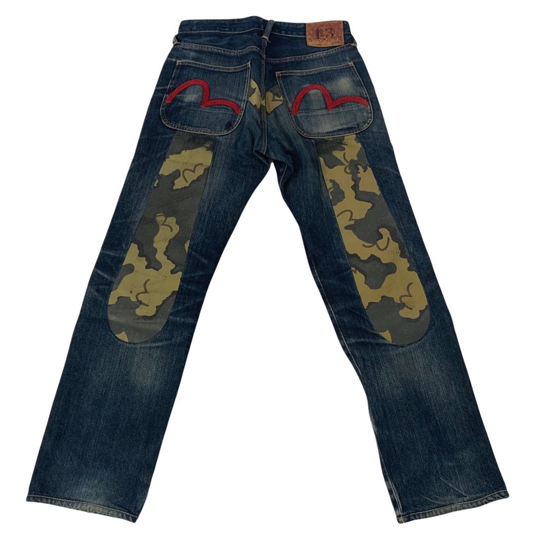 Evisu Evisu Red Gull Camo Daicock Selvedge Denim | Grailed