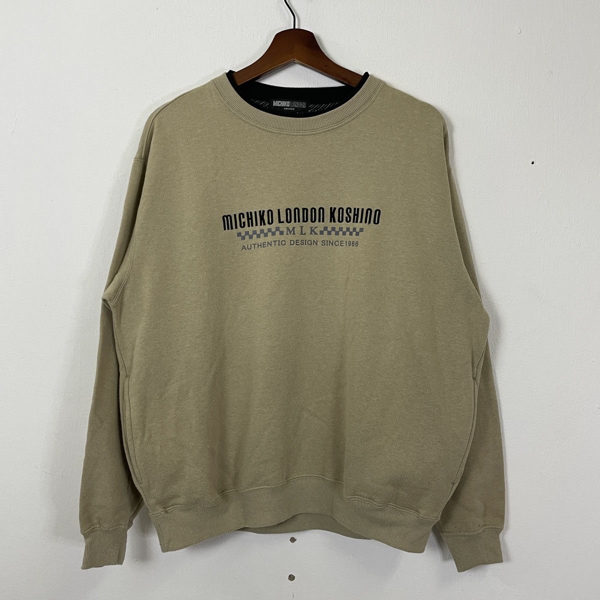 Vintage Vintage Mochiko London Koshino Embroidery Logo Sweatshirt | Grailed