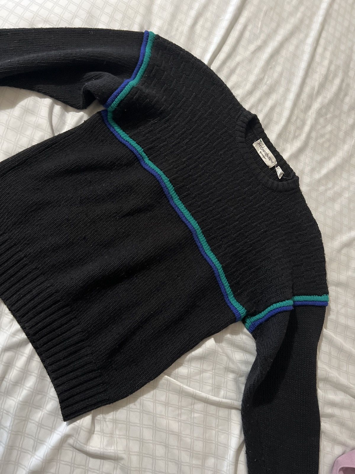 Yves Saint Laurent Vintage YSL Knit Sweater 90’s | Grailed