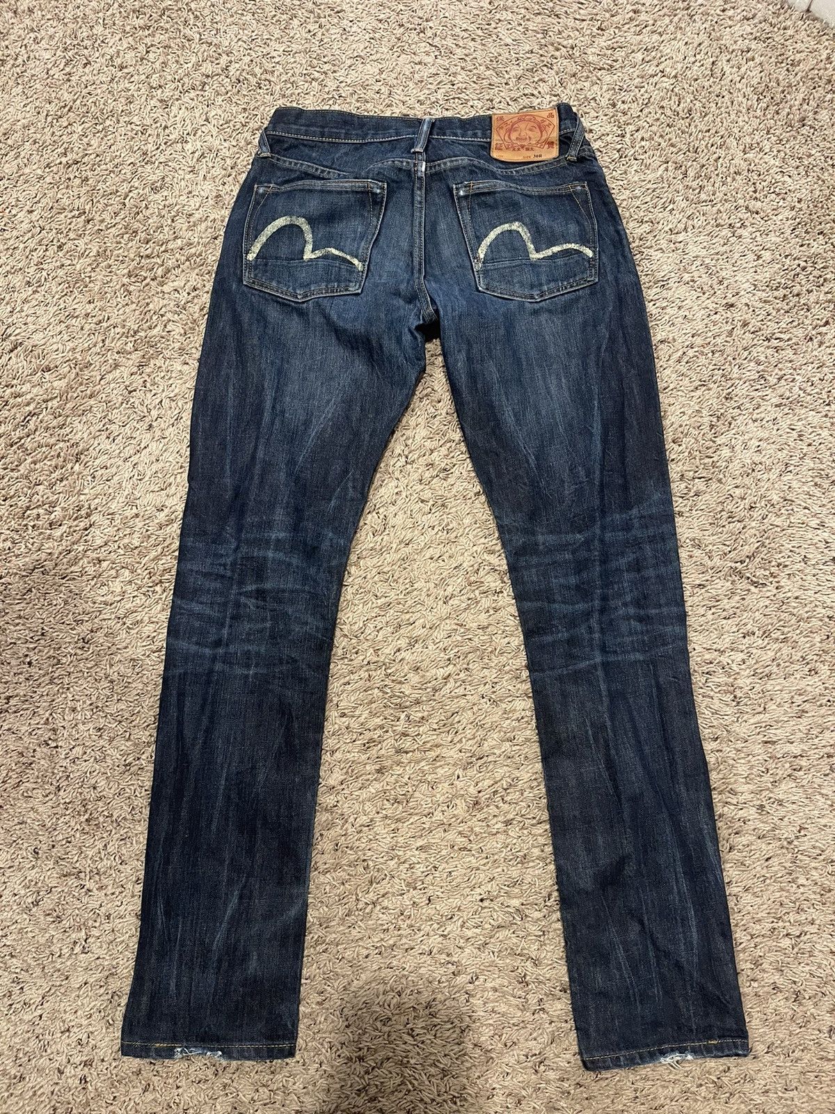 Evisu × Streetwear Custom made evisu jeans | Grailed