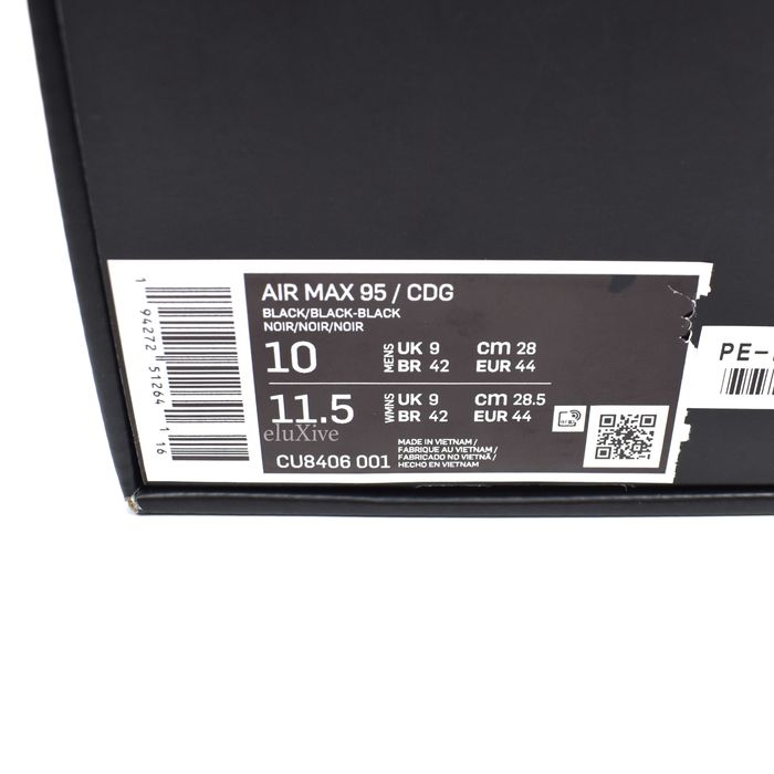 Nike Nike X CDG Black Air Max 95 | Grailed