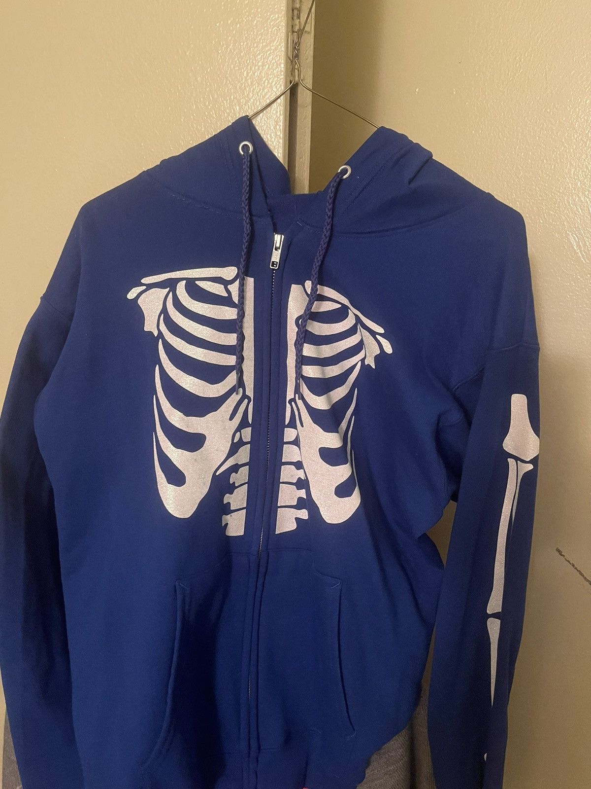 Streetwear × Vintage Skeleton Zip Up | Grailed