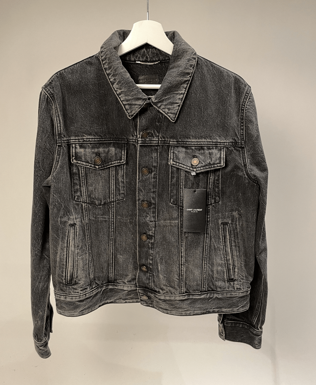 Saint Laurent Paris Saint Laurent Waiting For Sunset Denim Jacket | Grailed