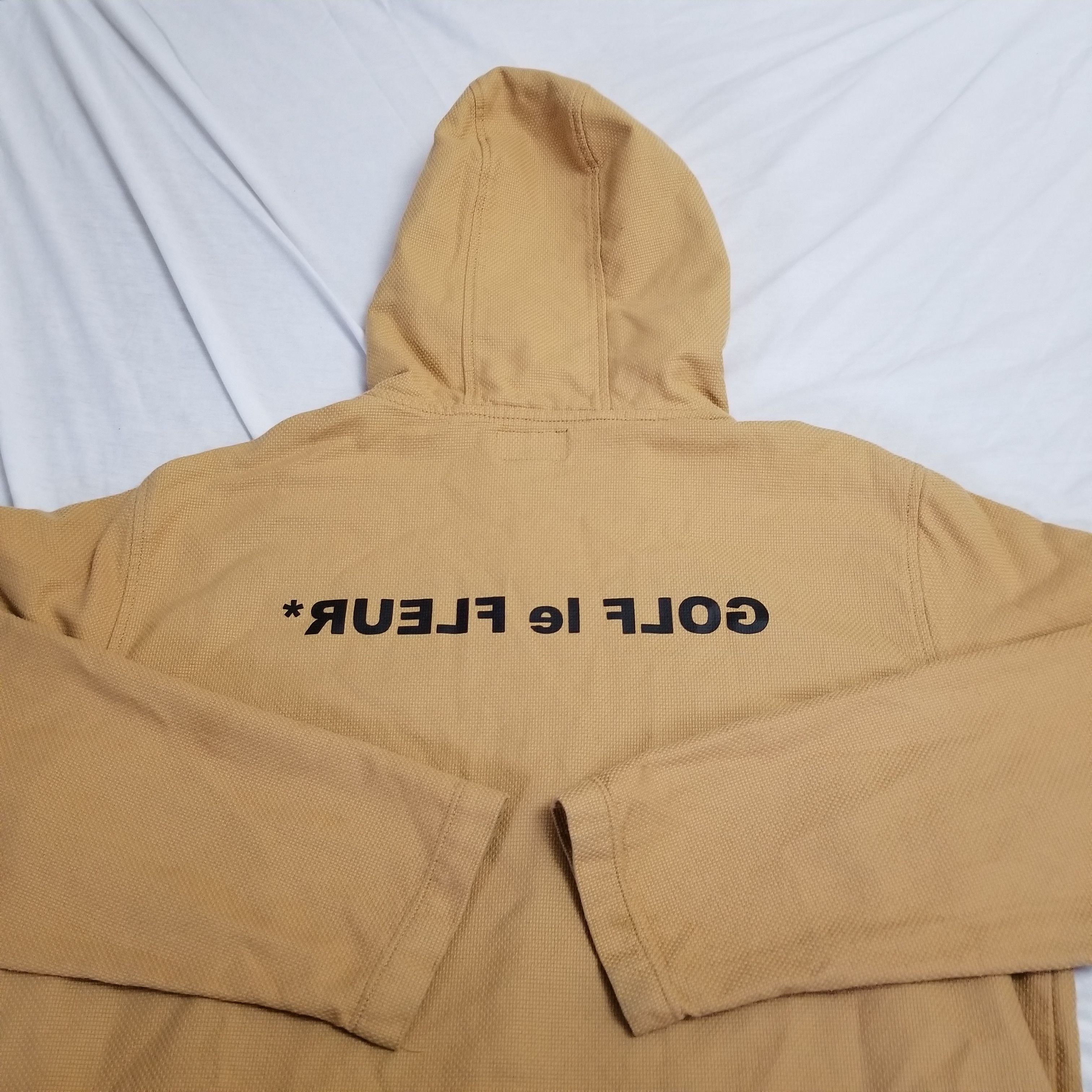 Converse × Golf Wang Converse Golf Le Fleur Burlap Anorak Hoodie Jacket ...
