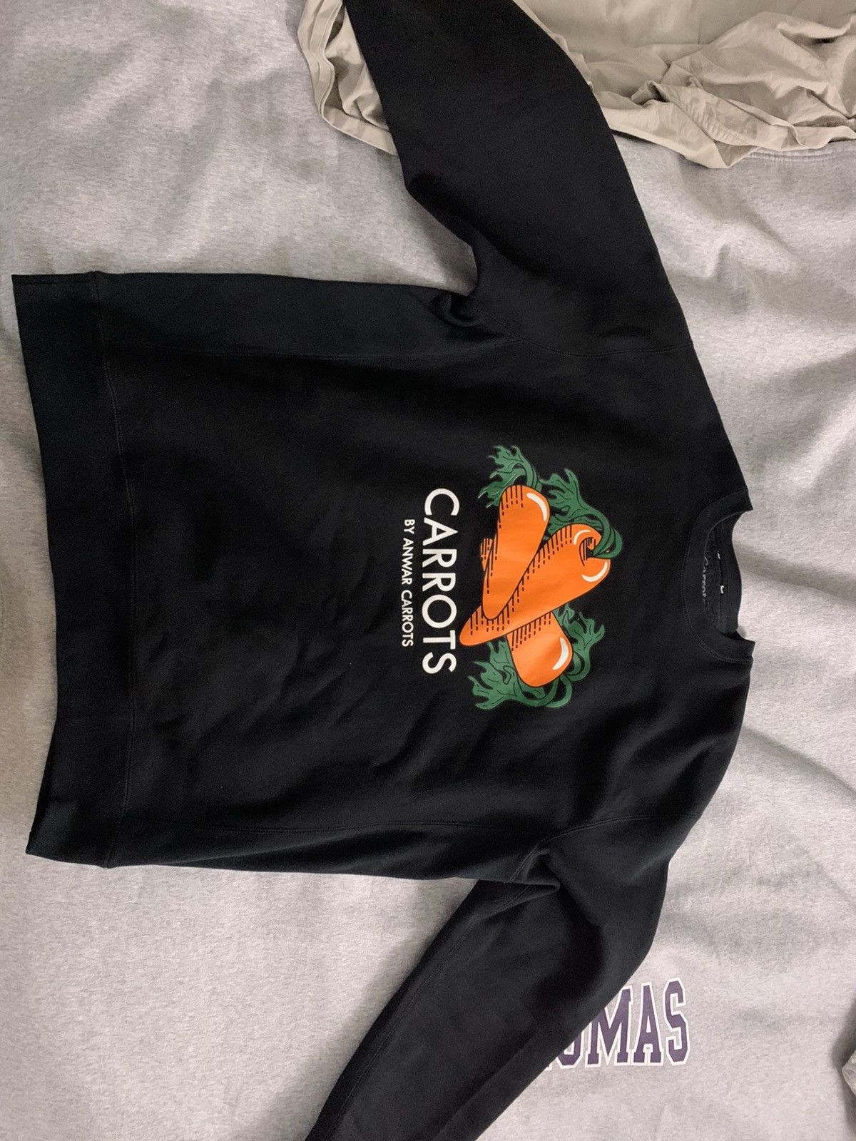 Anwar Carrots × Carrots By Anwar Carrots Illustrated Logo Sweater | Grailed