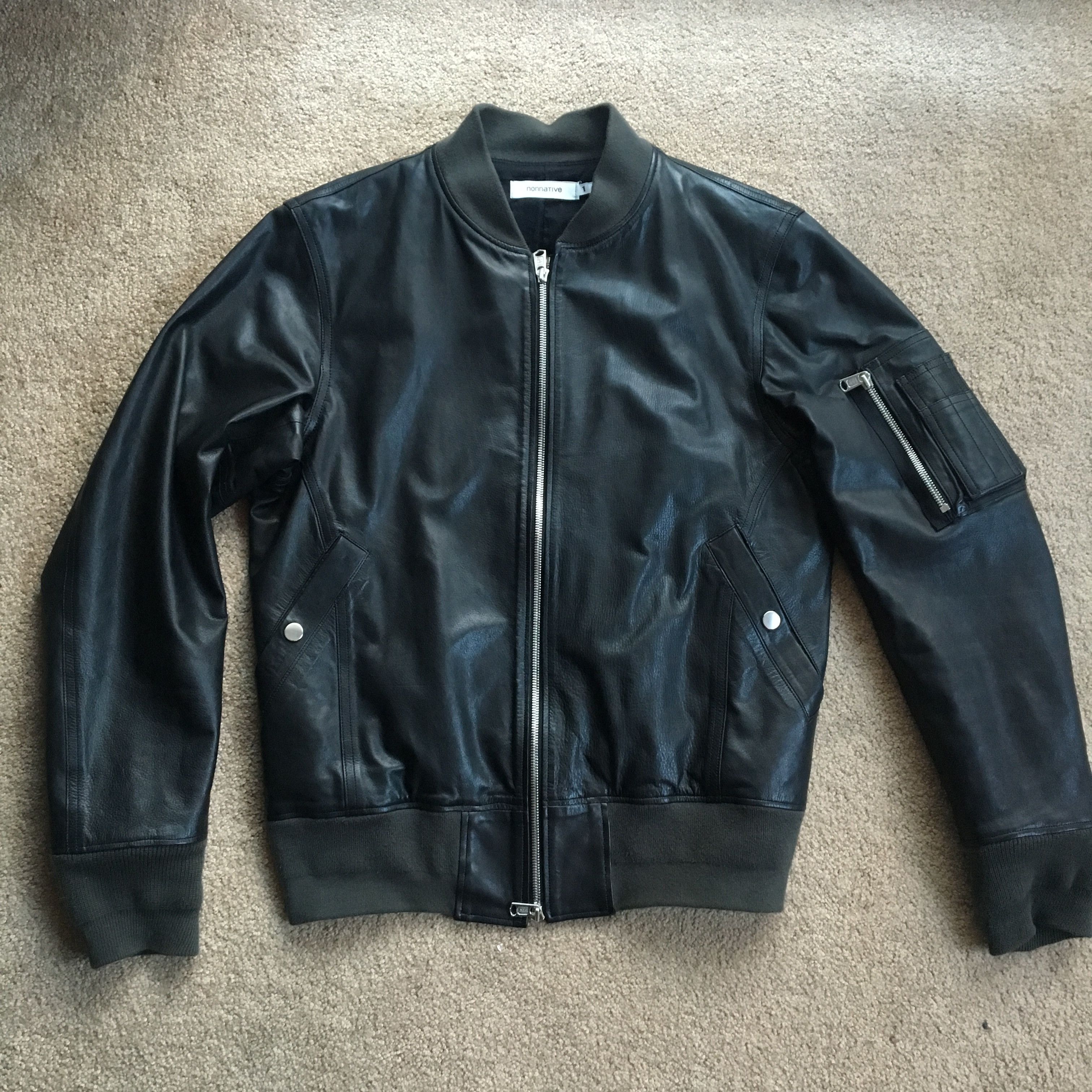 Nonnative Leather Bomber | Grailed
