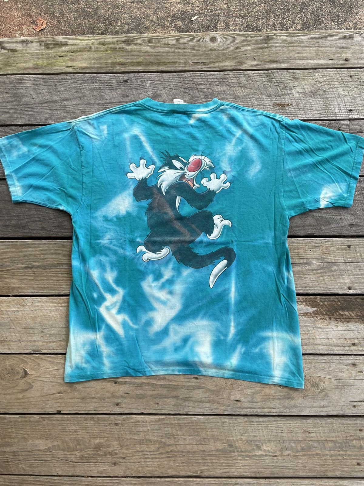 Acme Clothing × Vintage Vintage 1998 Six Flags Looney Tunes Sylvester T ...