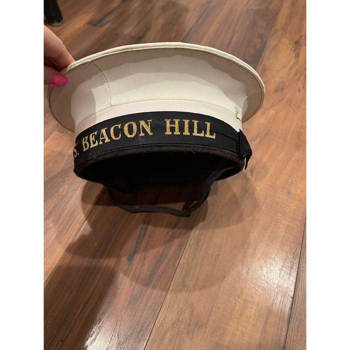 Military HMCS Beacon Hill 1940 WW2 Canadian Navy Cap Hat Vintage | Grailed