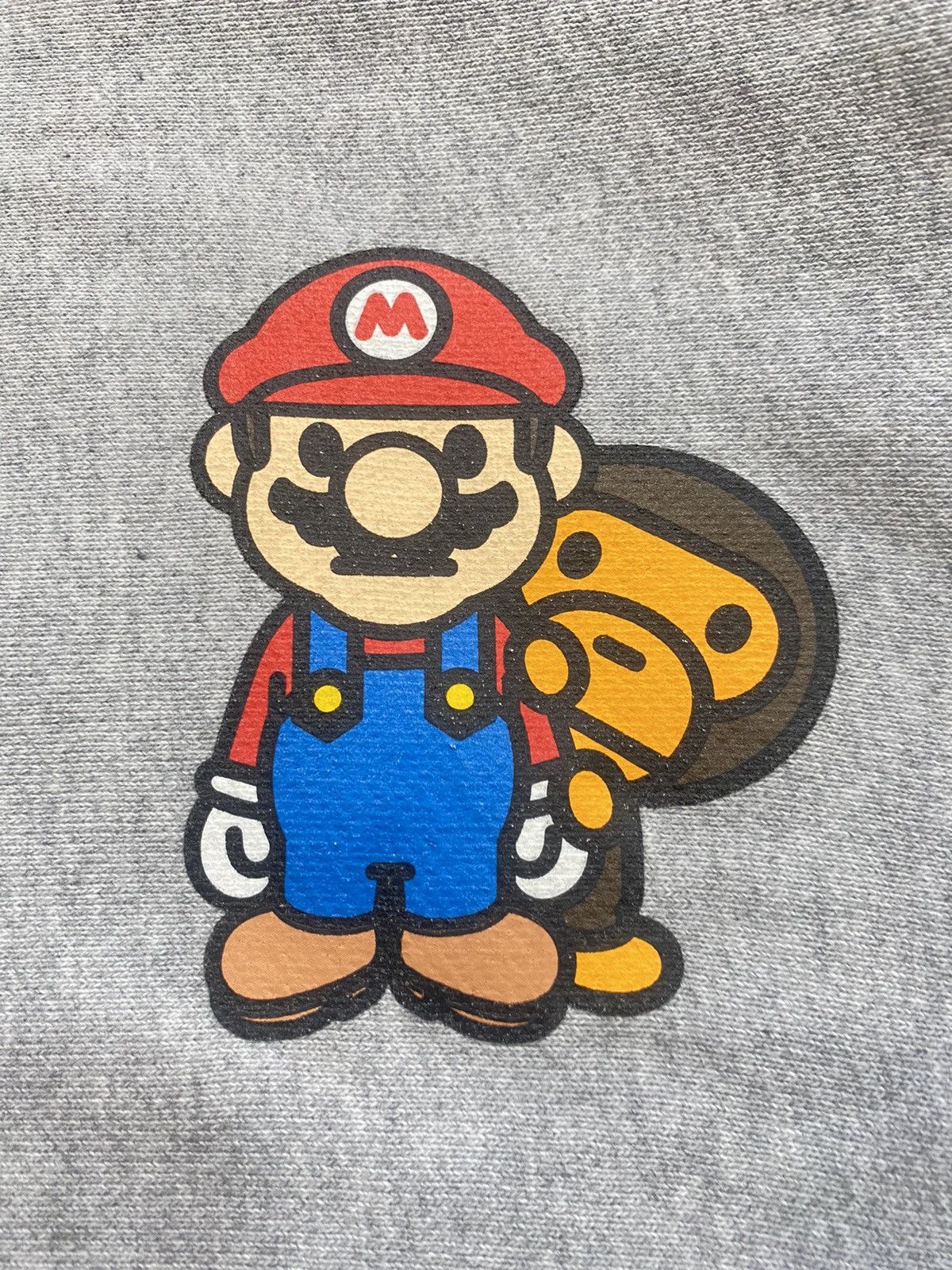 Bape Bape A Bathing Ape Mario Baby Milo Full Zip Hoodie | Grailed