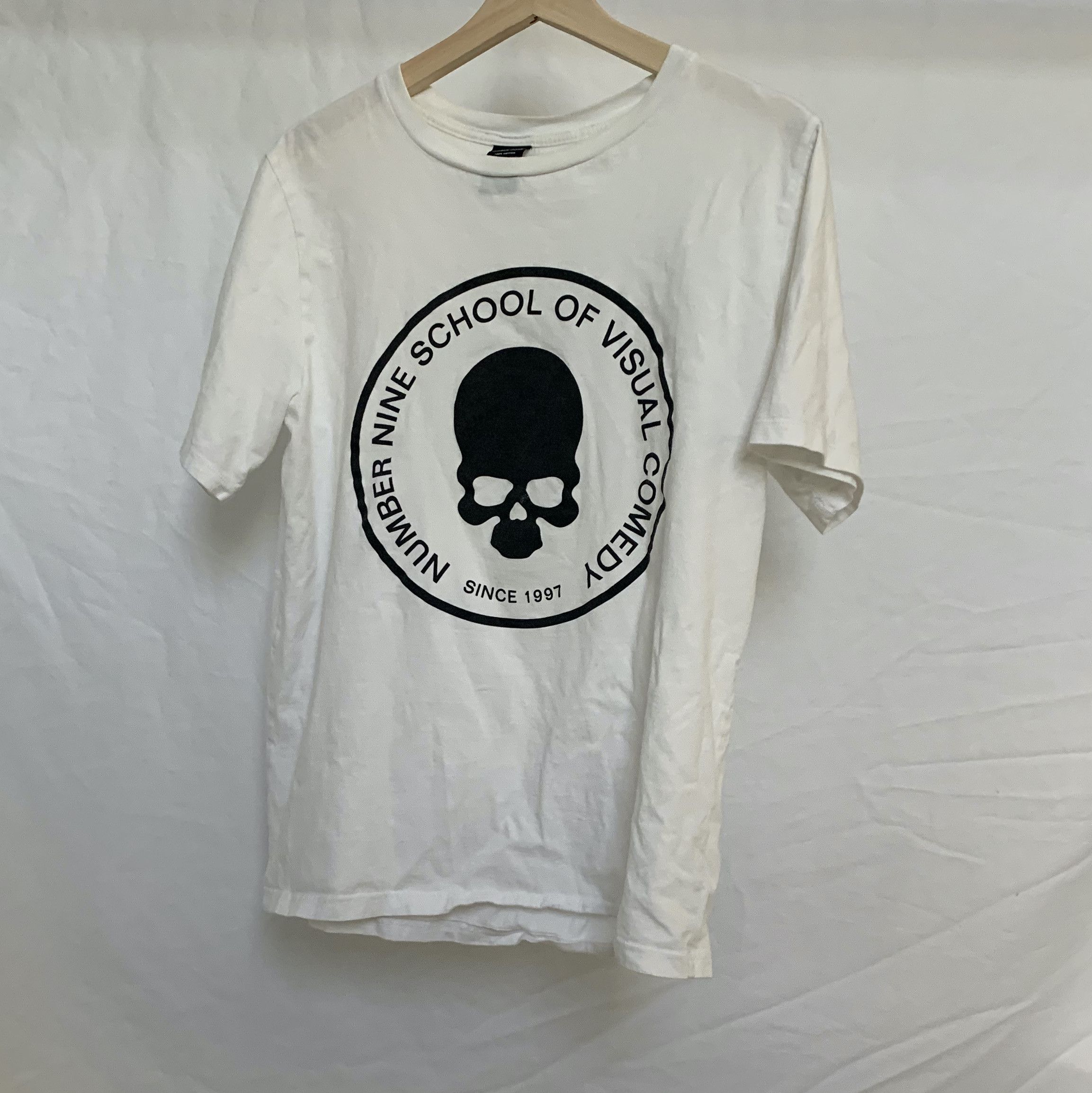 Number (N)ine vintage Number Nine school of visual comedy T-shirt | Grailed