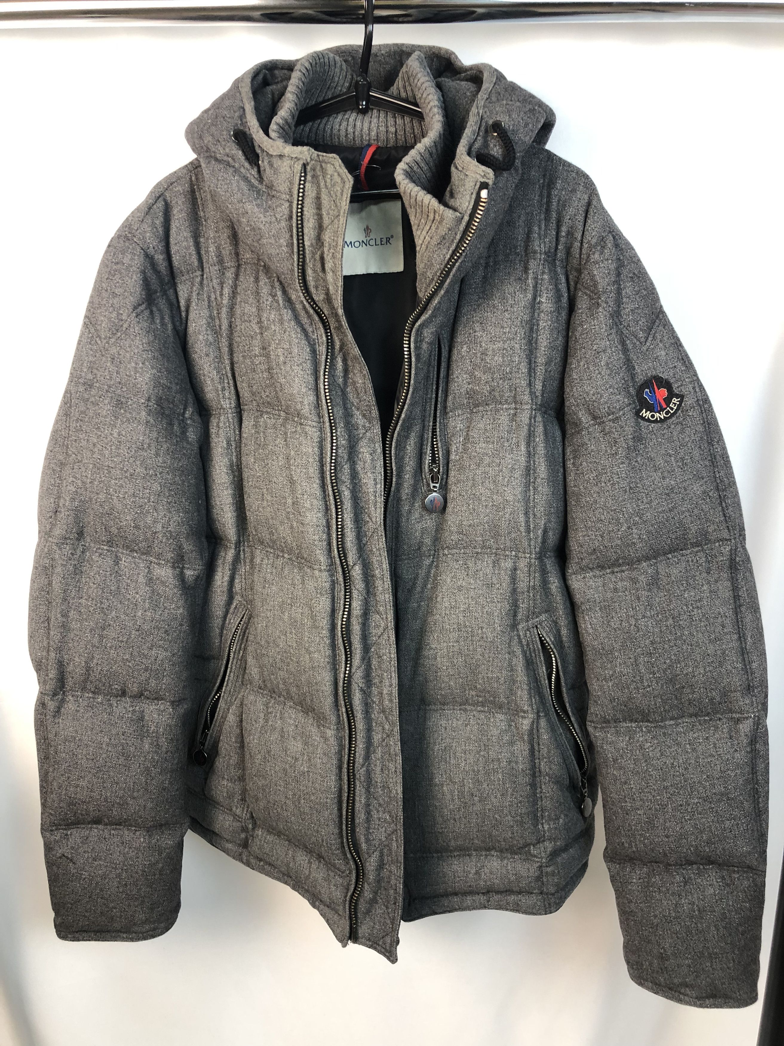Moncler Moncler Vanoise wool puffer jacket maya ever montgenevre | Grailed