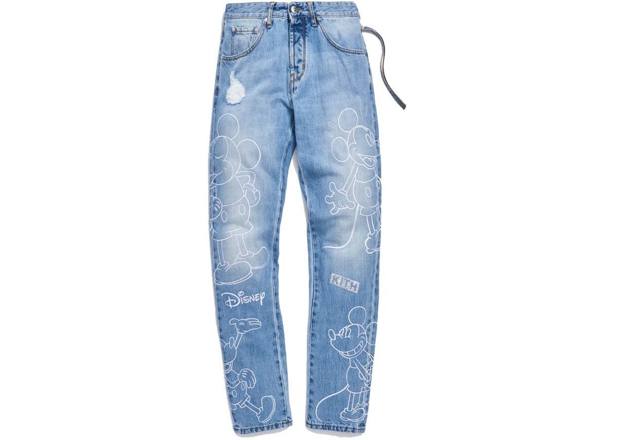 Kith Kith x Disney x Swarovski Denim Jeans Pants | Grailed