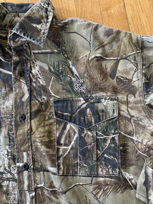 Vintage Redhead Bass Pro Shop Camo Button Up Jacket | Grailed