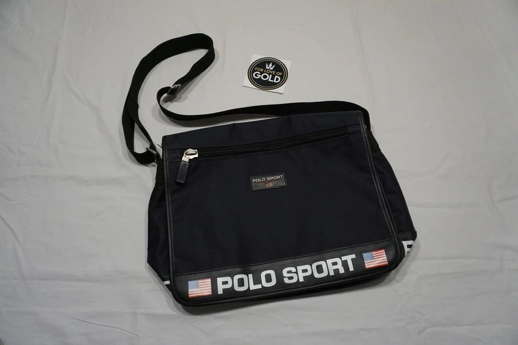 Polo Ralph Lauren × Streetwear × Vintage Vintage Polo Sport messenger ...