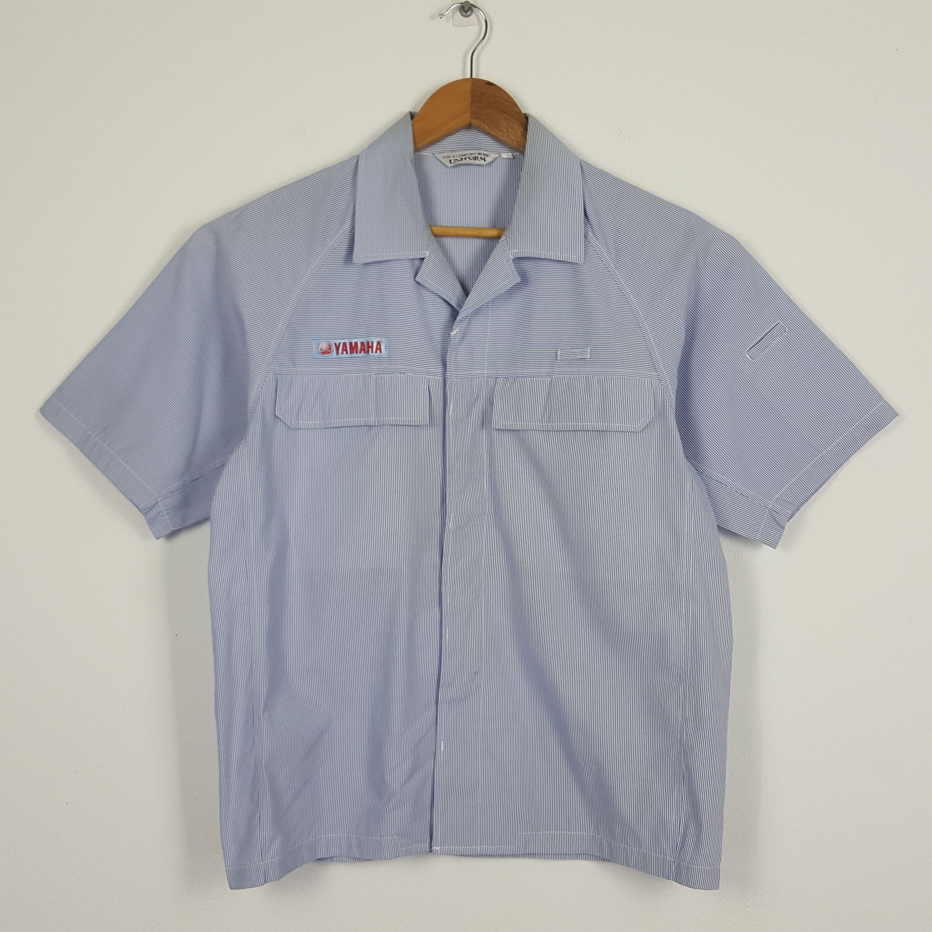 Vintage × Yamaha Vintage YAMAHA racing team uniform shirt | Grailed