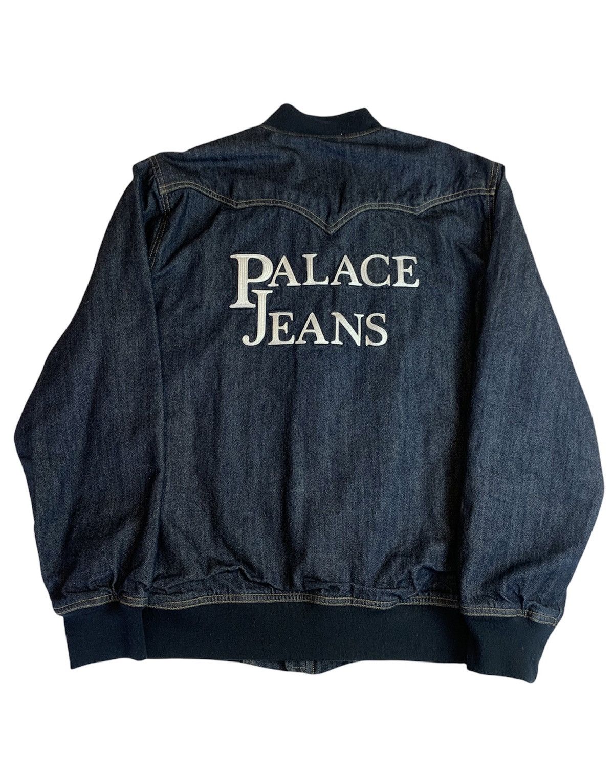 Palace Palace Denim Washed Jacket | Grailed