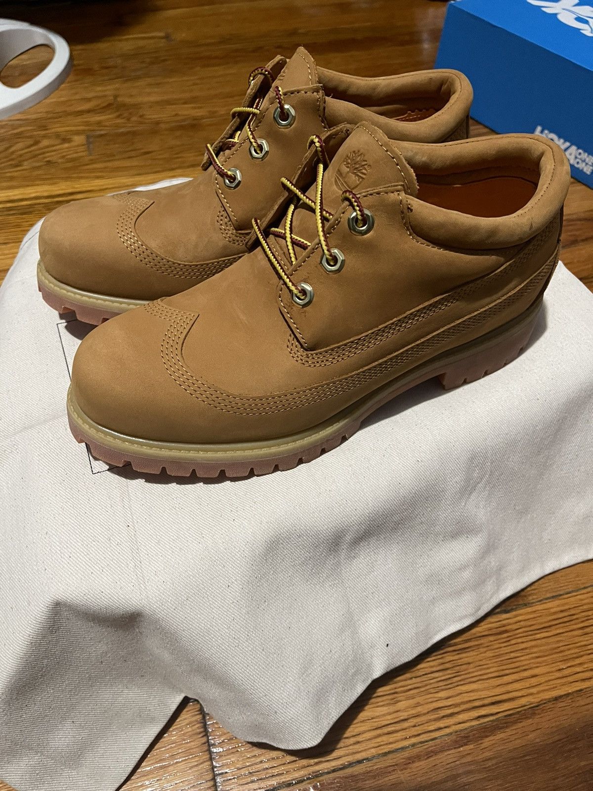 Engineered Garments × Timberland Wing Tip Boot | Grailed