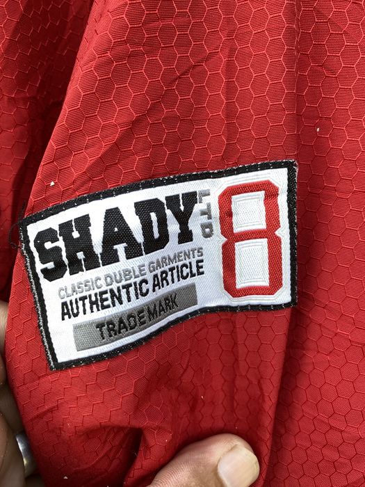 Shady Ltd Delete today 🔥Shady limited big logo varsity jacket | Grailed