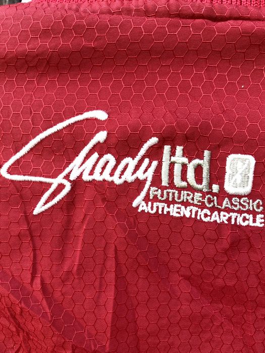 Shady Ltd Delete today 🔥Shady limited big logo varsity jacket | Grailed