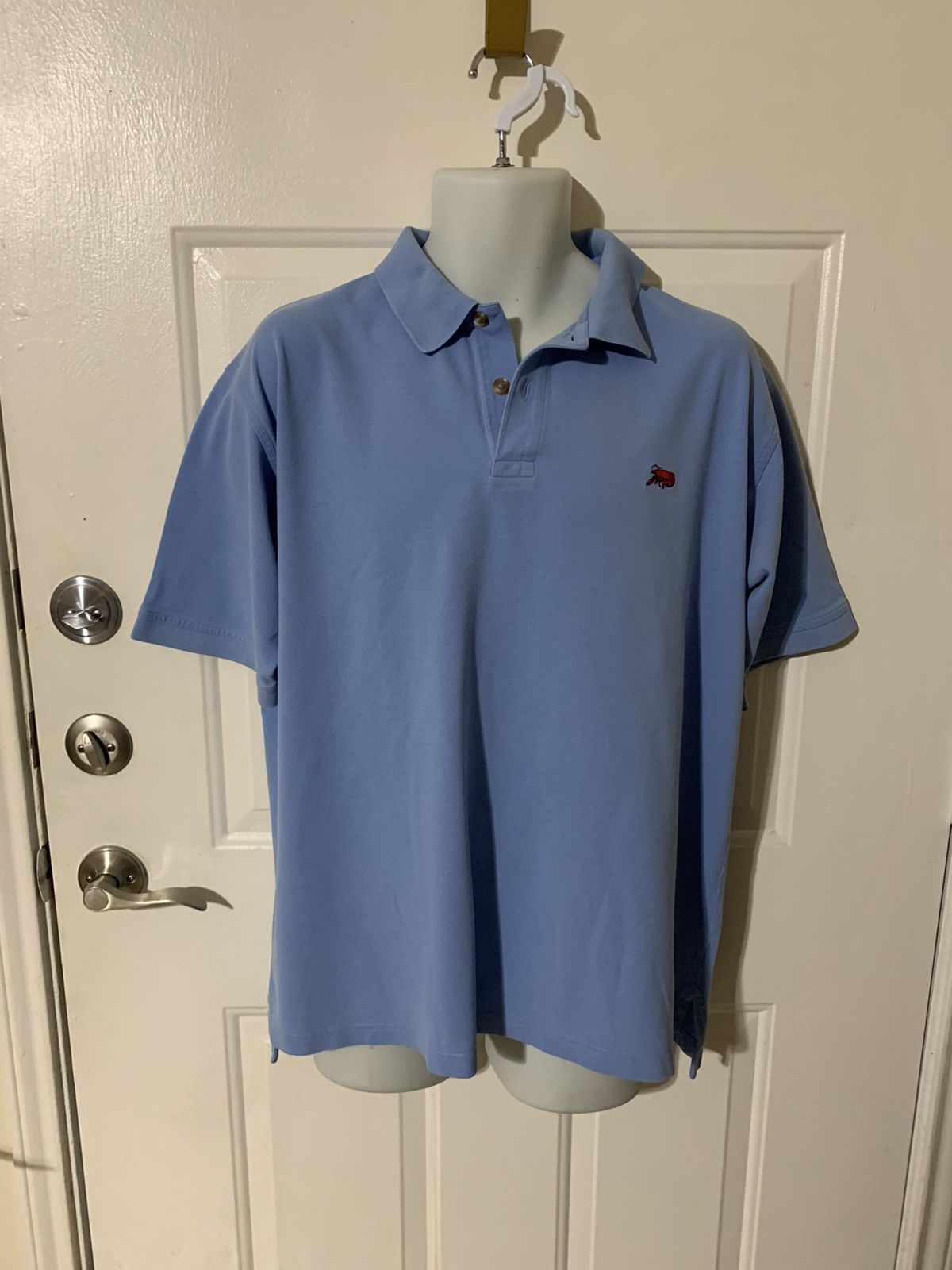 Perlis Classic Crawfish 2 button polo knit | Grailed