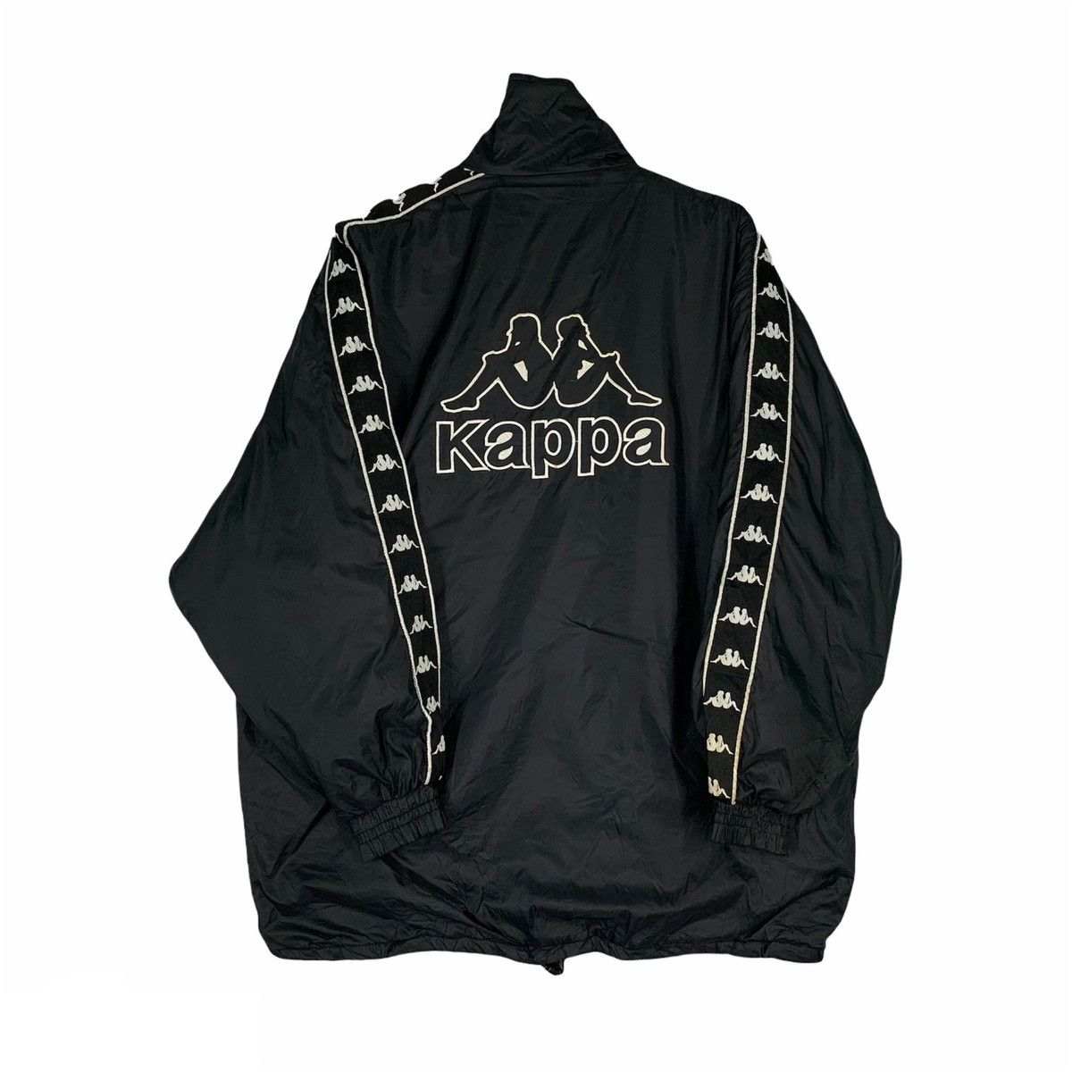 Vintage Vintage Kappa Side Tape Bomber Jacket Big Logo | Grailed