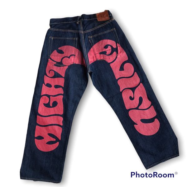 Vintage Vintage Evisu Painted Mighty Evisu Denim | Grailed