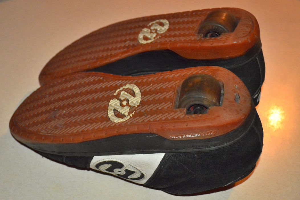 Heelys Vintage Black Suede OG Heelys With The Wheels! | Grailed