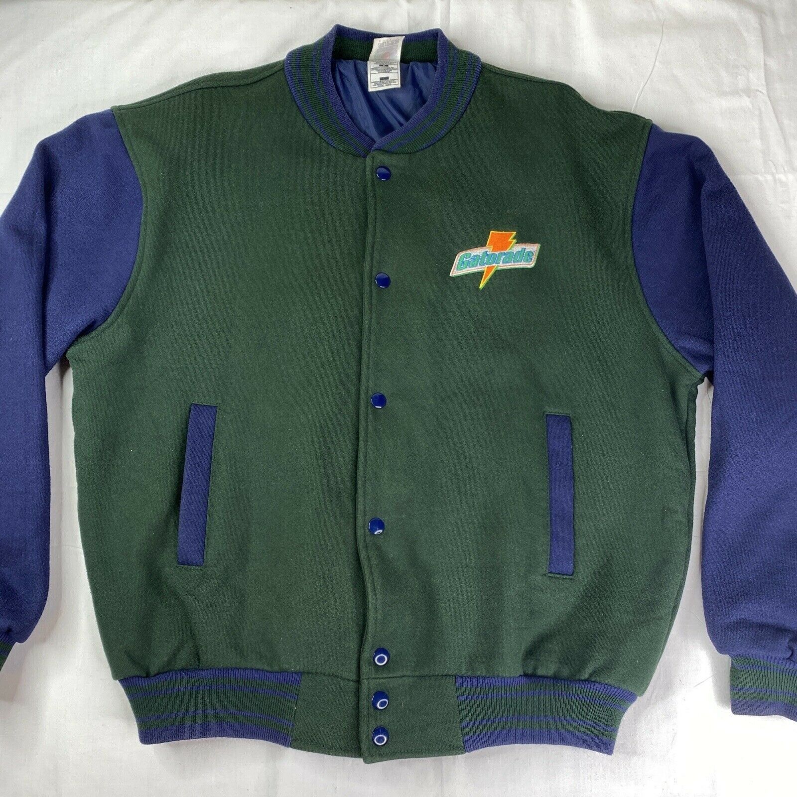 Fruit Of The Loom × Vintage Vintage Gatorade Letterman Style Jacket ...