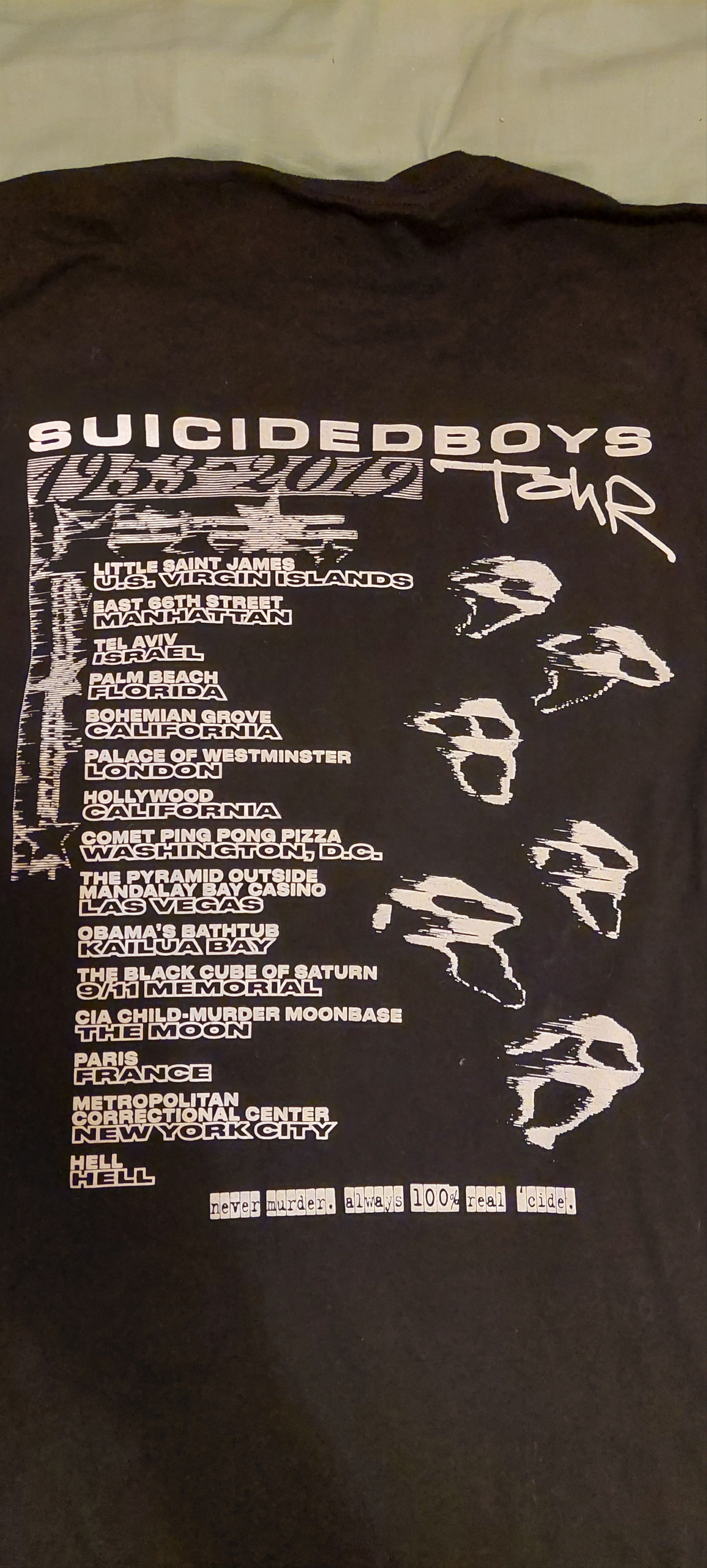 Streetwear MDE RIP Epstein Shirt | Grailed