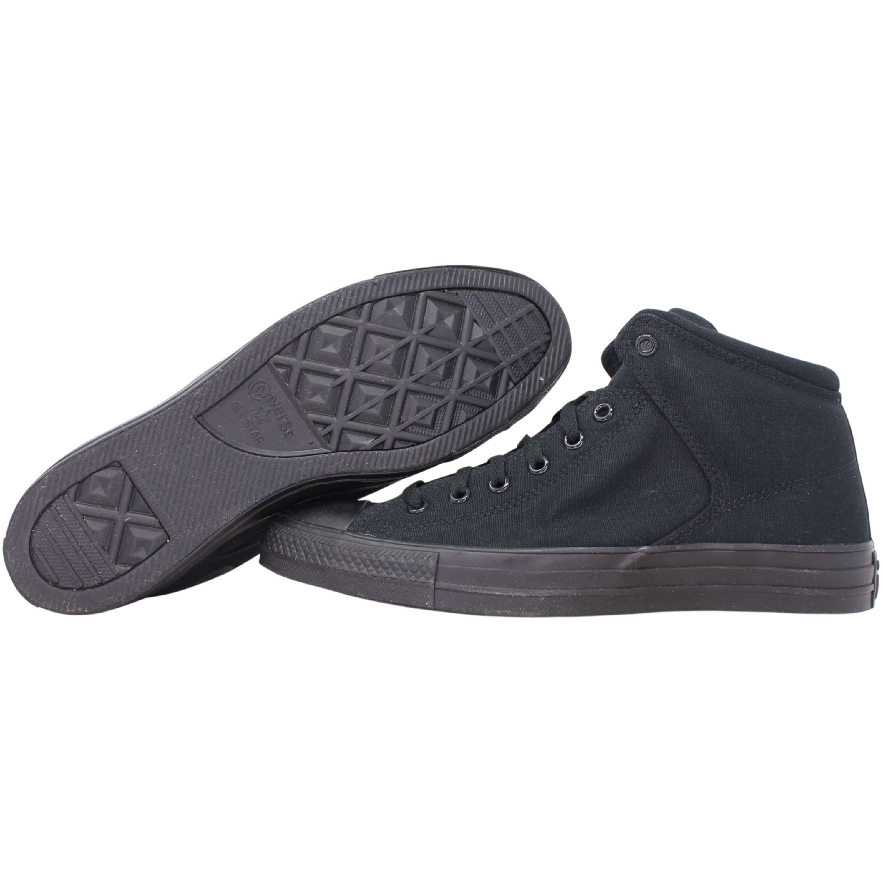 Converse CT High Street HI Black/Black/Black 149432F | Grailed