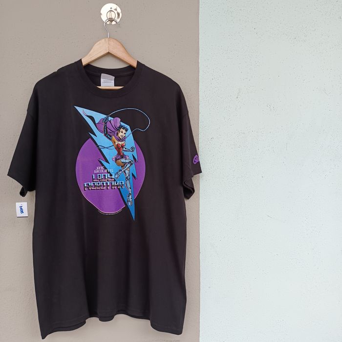 Vintage 2008 LADY ROBOTIKA JANE WIEDLIN T-SHIRT | Grailed