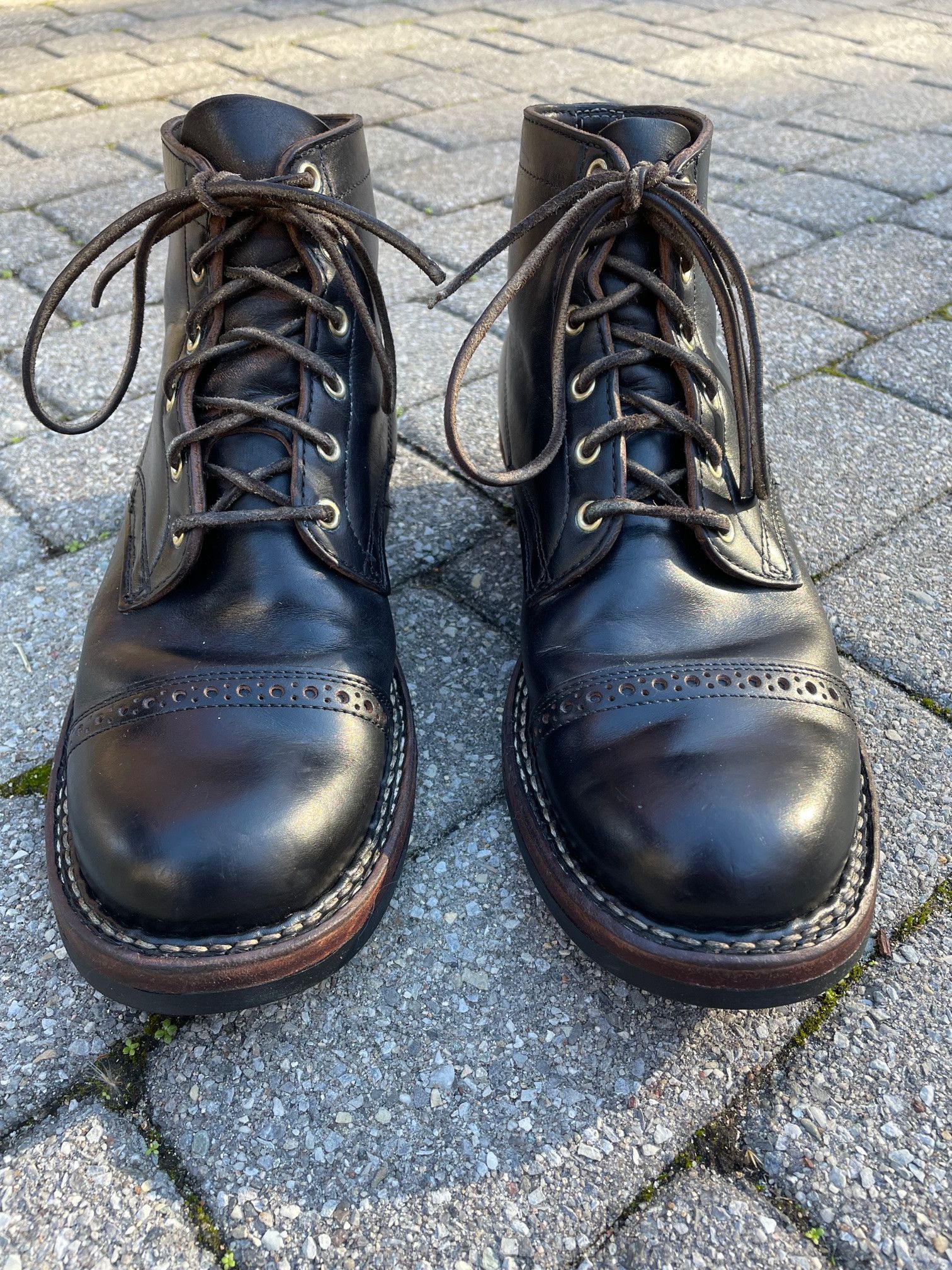 White's Boots Black Horsehide Semi Dress | Grailed