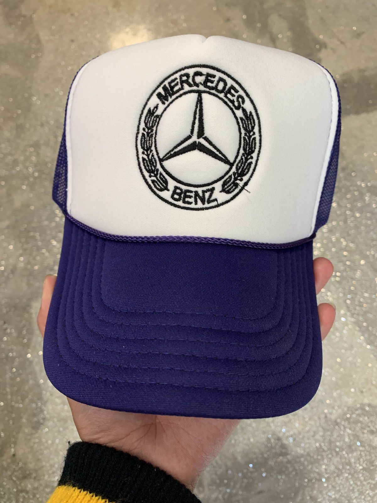 Vintage Vintage Mercedes Benz Purple Trucker | Grailed