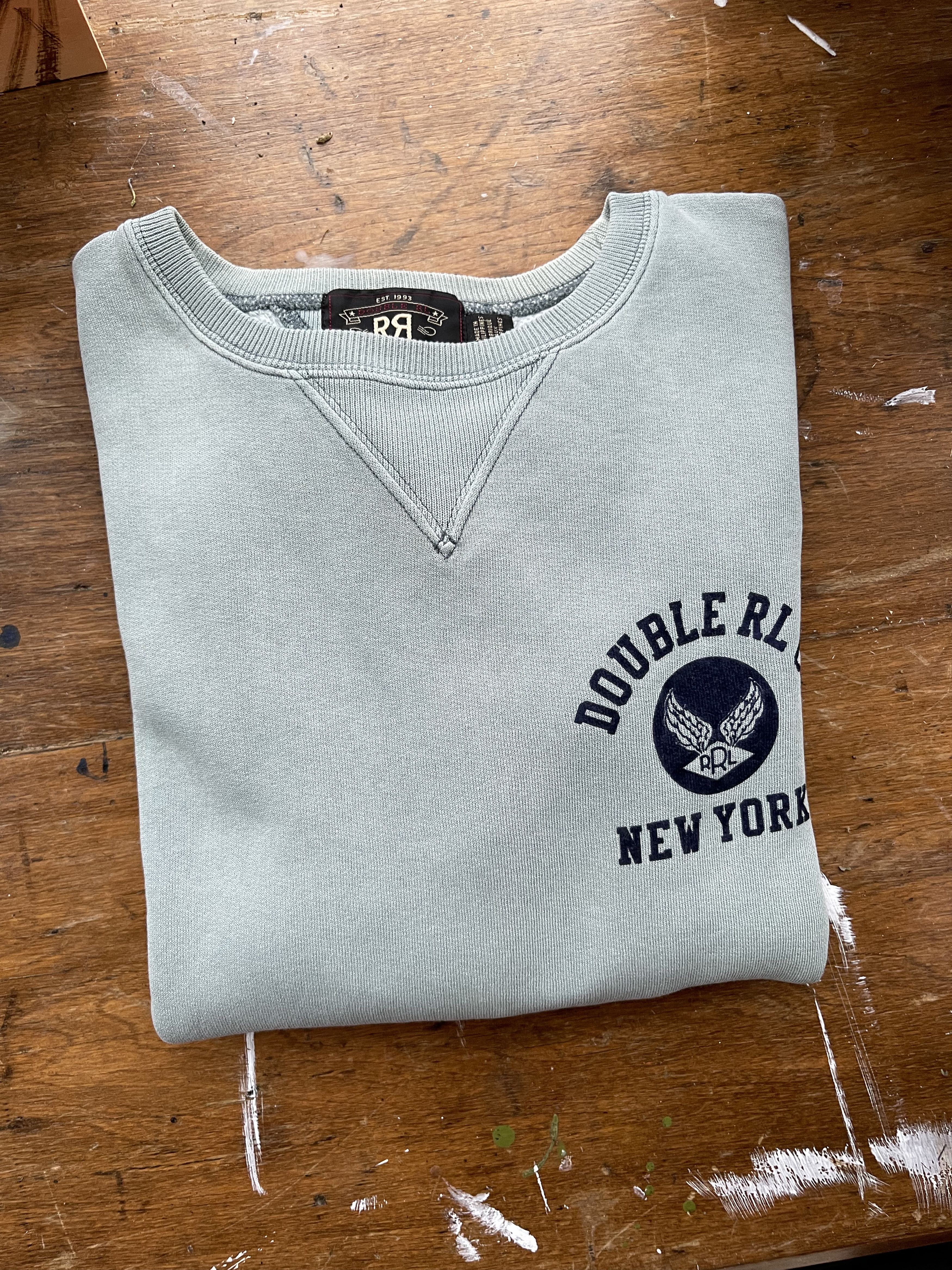 RRL Ralph Lauren Double RL Co Logo sweatshirt | Grailed