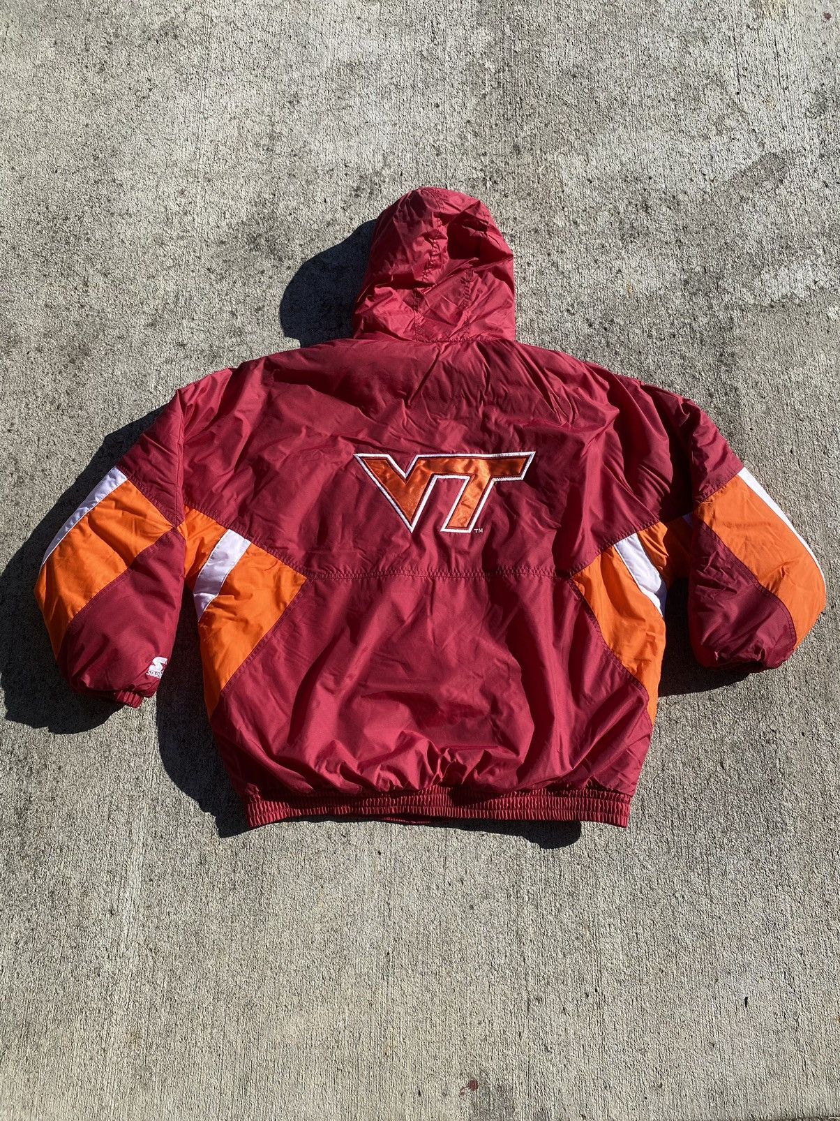 Starter × Streetwear × Vintage Vintage 90’s Y2K Virginia Tech Starter ...