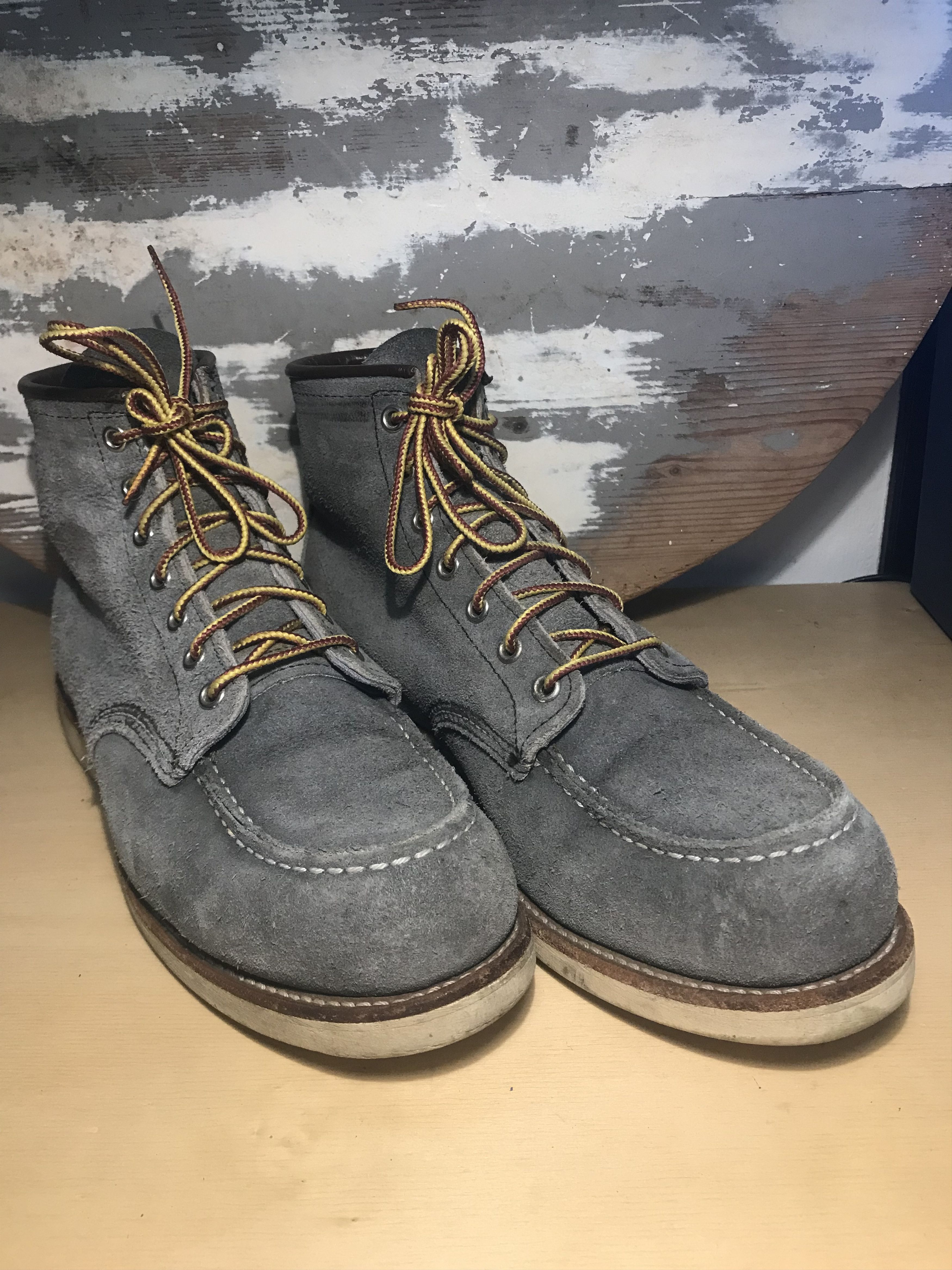 Red Wing Red Wing 8143 - 6" Moc Slate Blue size US 10 / 43 / UK 9 | Grailed
