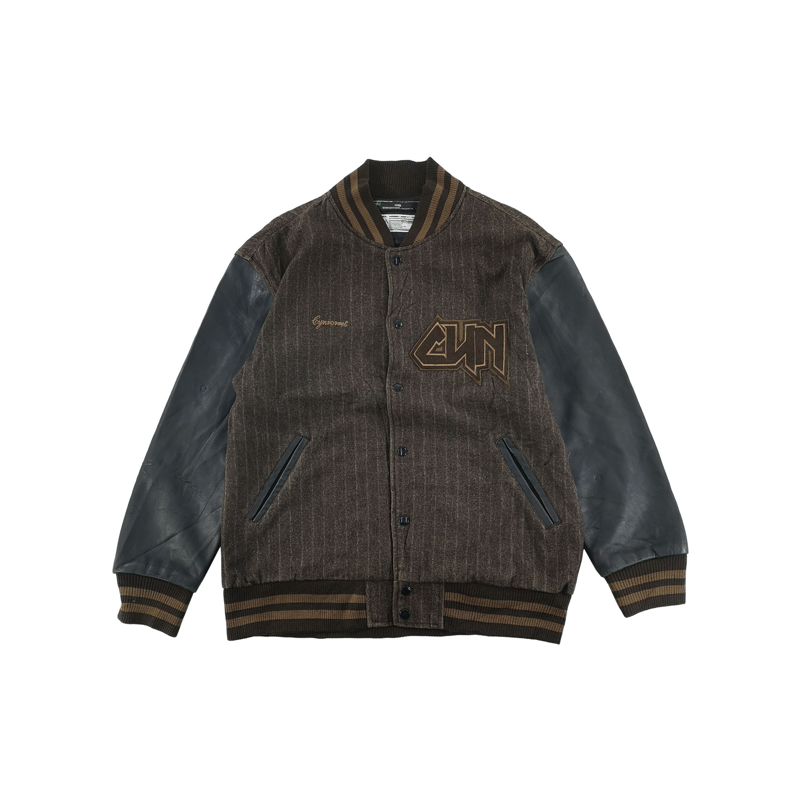 Vintage Japanese Brand Number Nine x Instic Varsity Jacket | Grailed