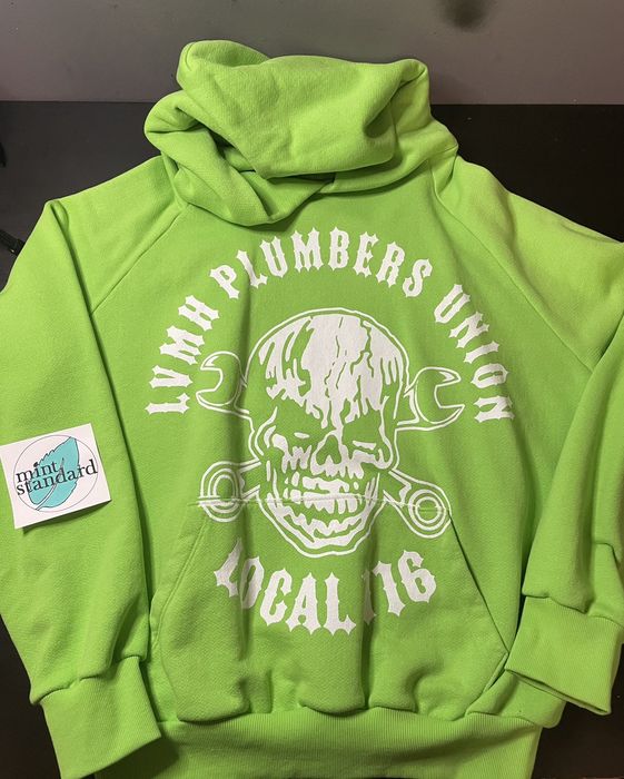 Warren Lotas Warren Lotas Louis Vuitton Moet Hennessy Patch Hoodie ...